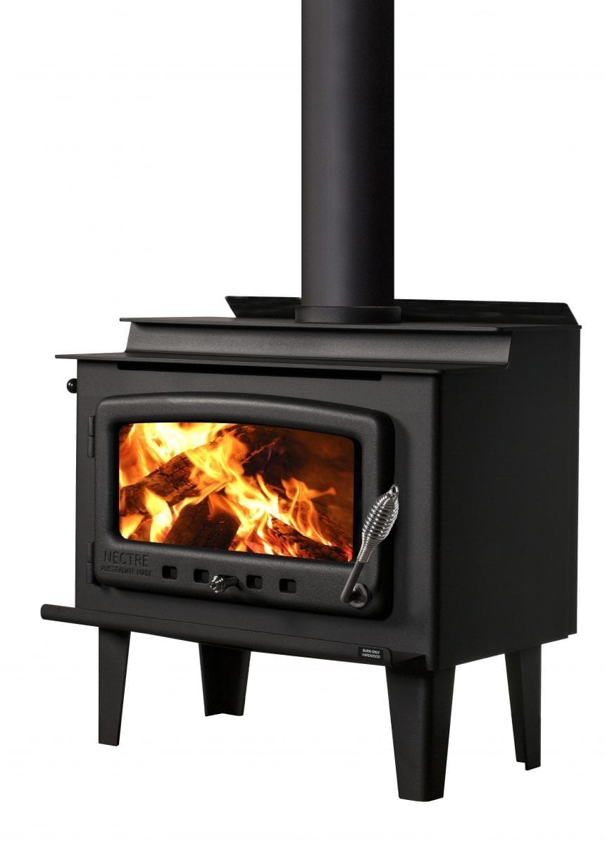 Nectre MK2 (Legs) Wood Heater | Order Online | Heating & Outdoors By ...