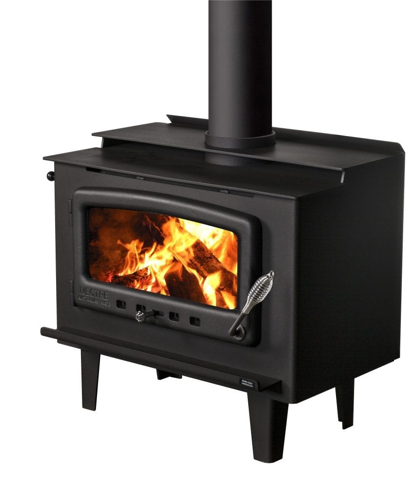 Nectre MK2 (Legs) Wood Heater | Order Online | Heating & Outdoors By ...