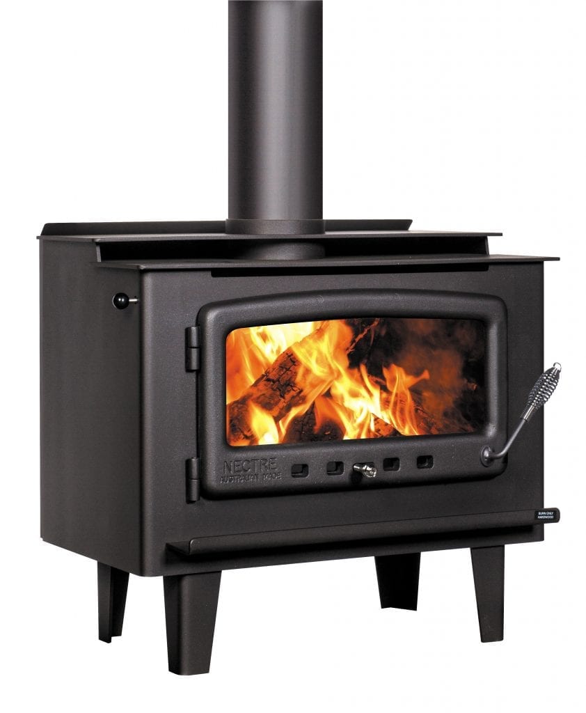 Nectre MK2 (Legs) Wood Heater | Order Online | Heating & Outdoors By ...