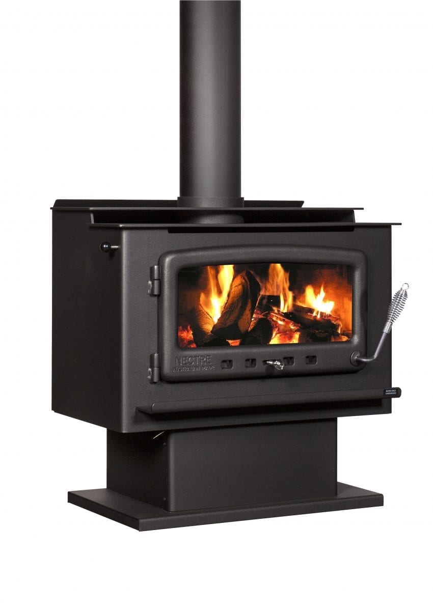 Nectre MK1 (Pedestal) Radiant Wood Heater | Order Online | Heating ...