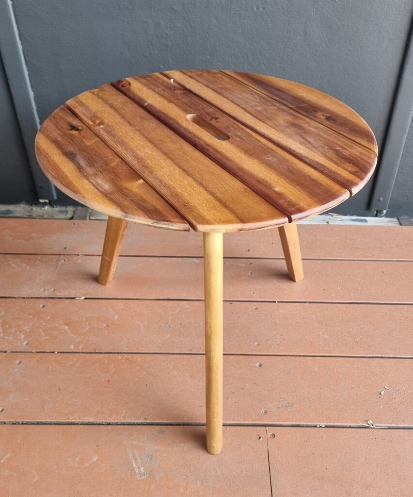 Shelta Doha Timber Side Table | Order Online | Heating & Outdoors By ...